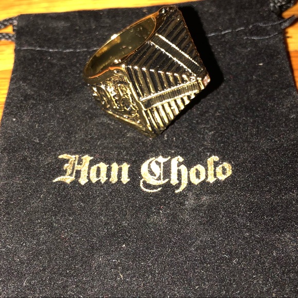 Han Cholo | Accessories | Han Cholo Gold Mayan Pyramid Ring | Poshmark